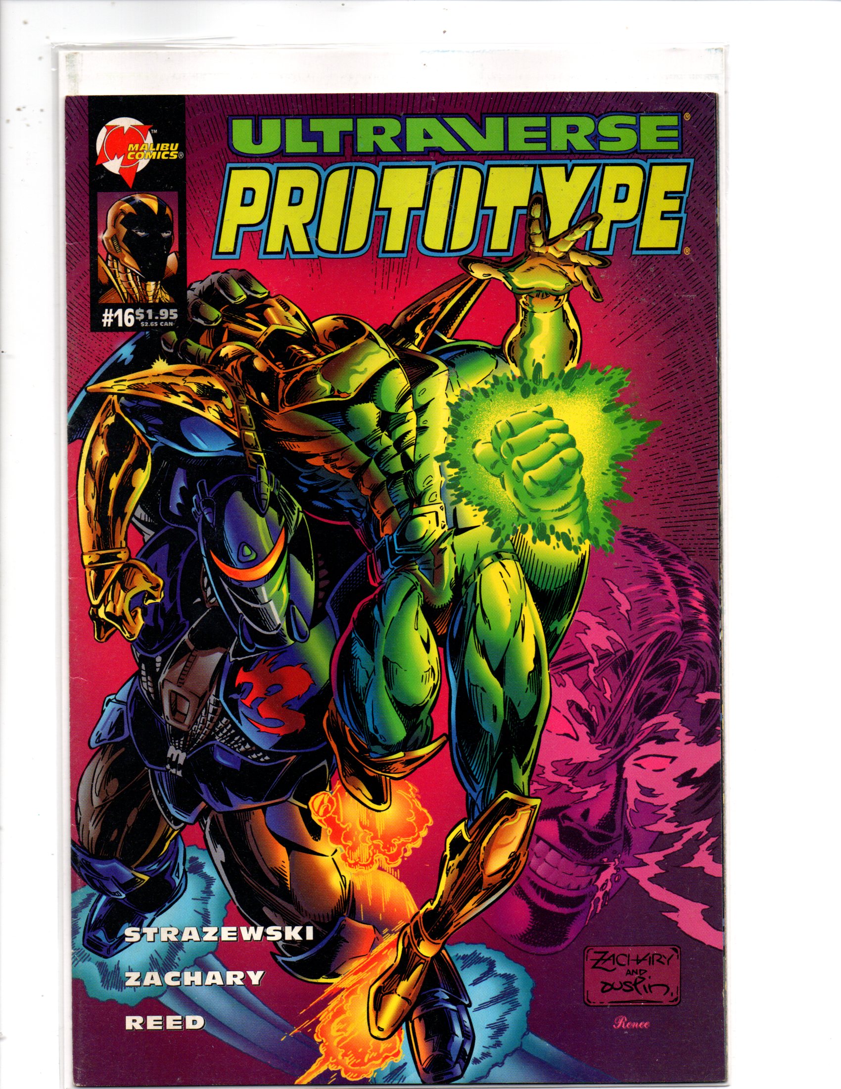 Malibu Comics Prototype #16 Engine of Destruction | Comic Books ...