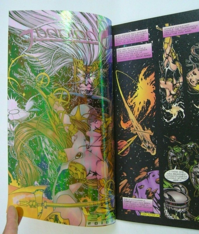 Shaiana #1 VF/NM clear rainbow chrome variant - entity comics bad girl - aster | Comic Books ...