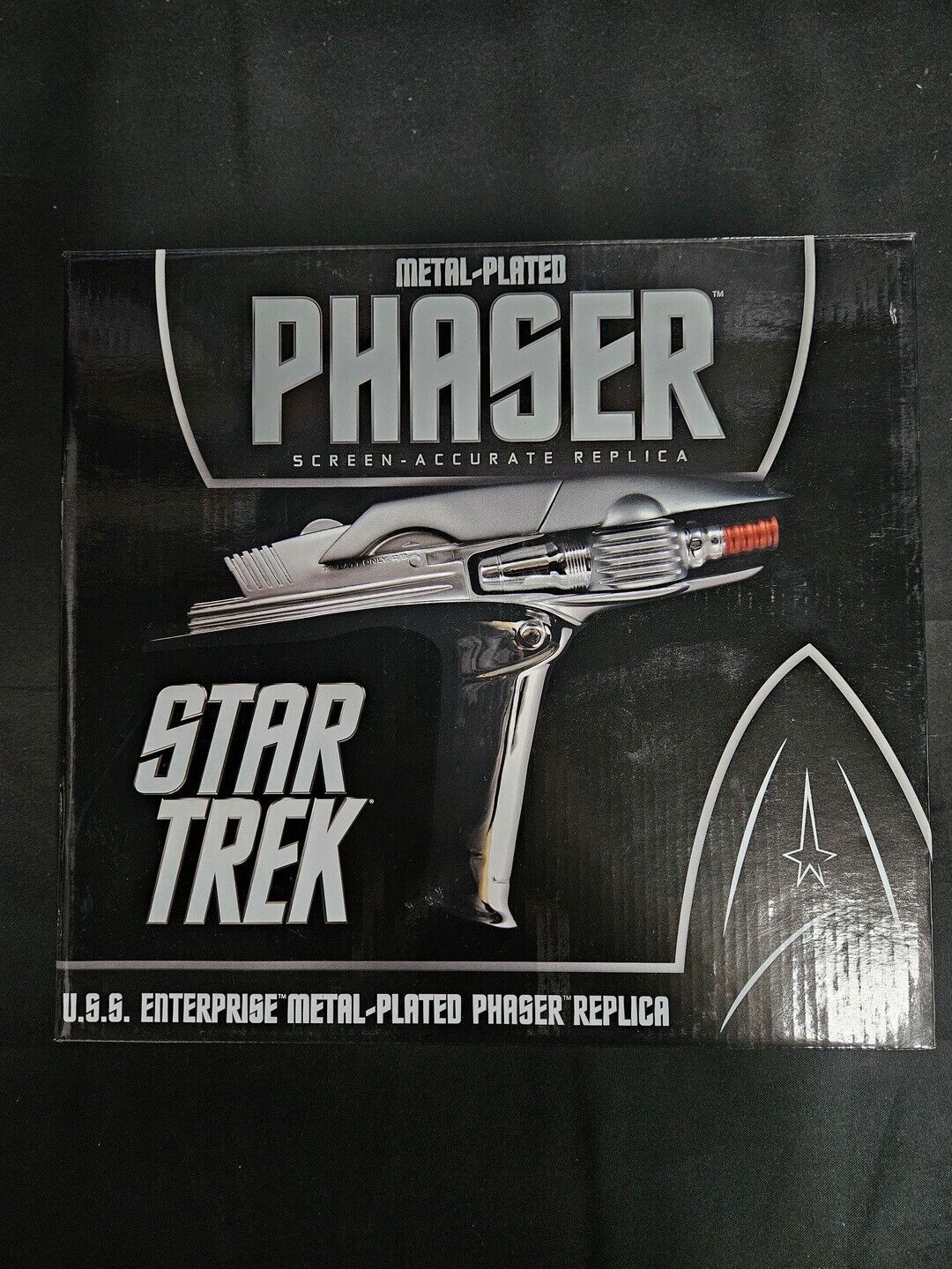 Star Trek Metal-Platted Phaser Screen-Accurate Replica U.S.S ...