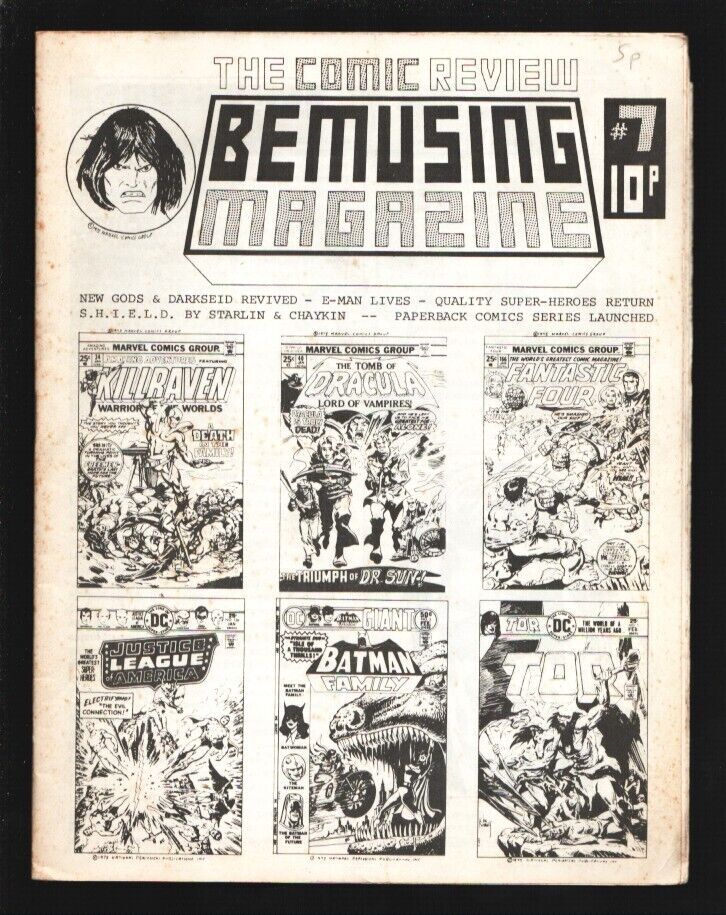 Bemusing Magazine #7 10/1975-Includes Weird Fantasy Book Shop price ...