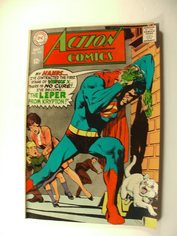 DC Comics Action Comics #363 MAY 1968 (FN) Superman and The Leper From ...