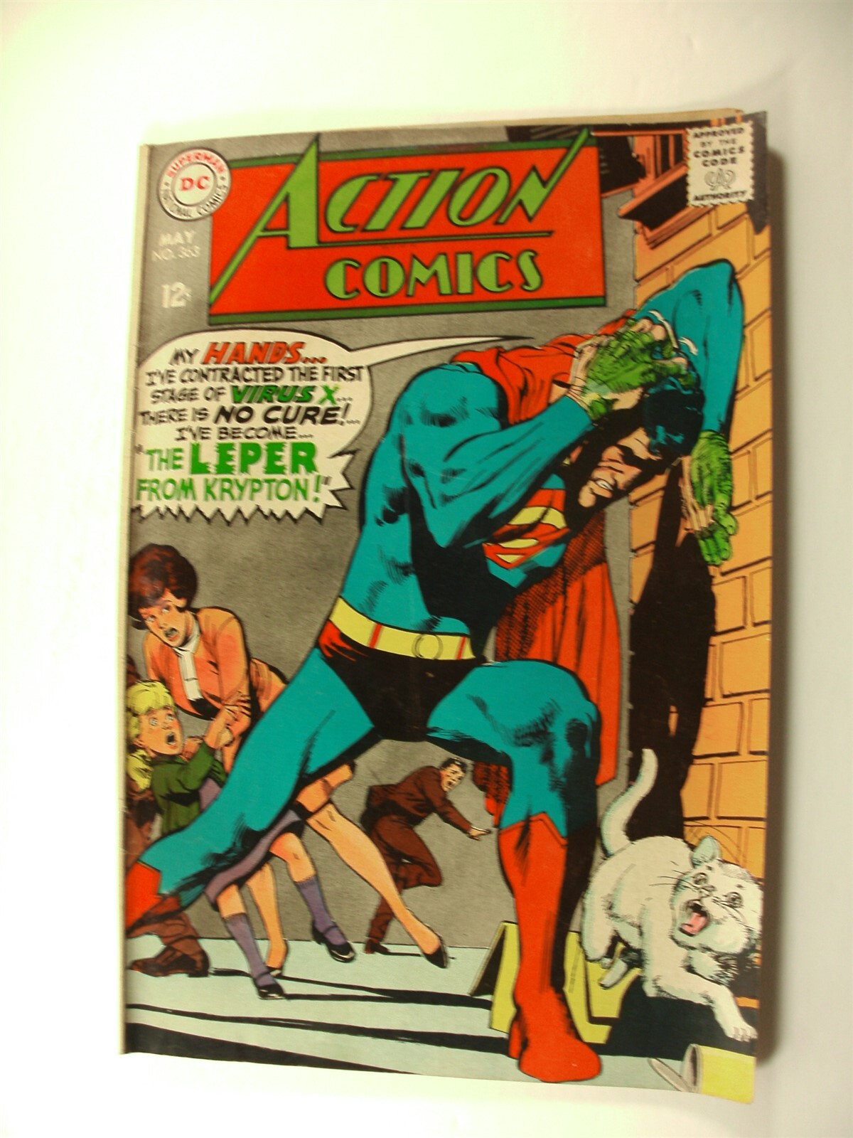 DC Comics Action Comics #363 MAY 1968 (FN) Superman and The Leper From ...