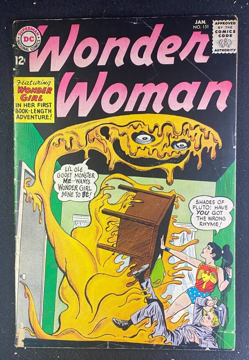 Wonder Woman (1942) #151 VG- (3.5) Ross Andru Cover and Art Wonder Girl ...