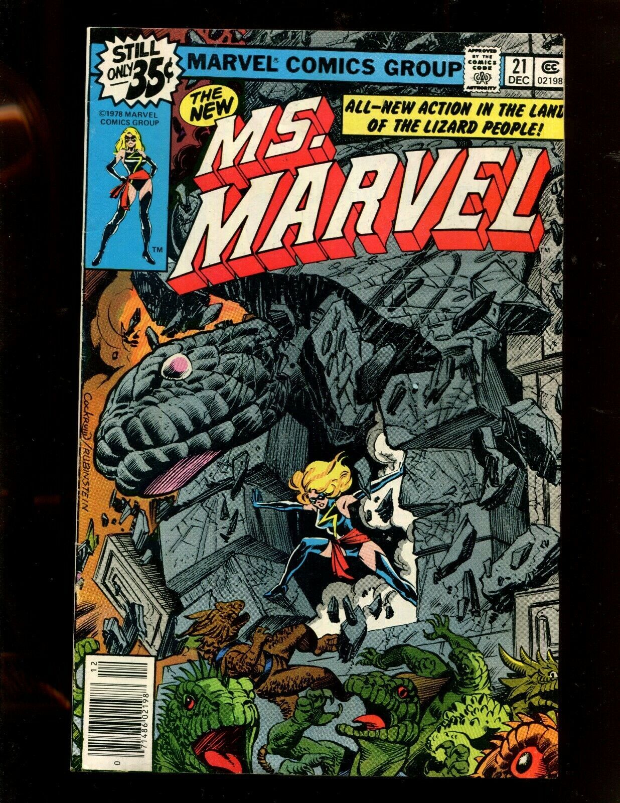 MS.Marvel #21 (7.0) ALL New MS.Marvel! | Comic Books - Bronze Age ...