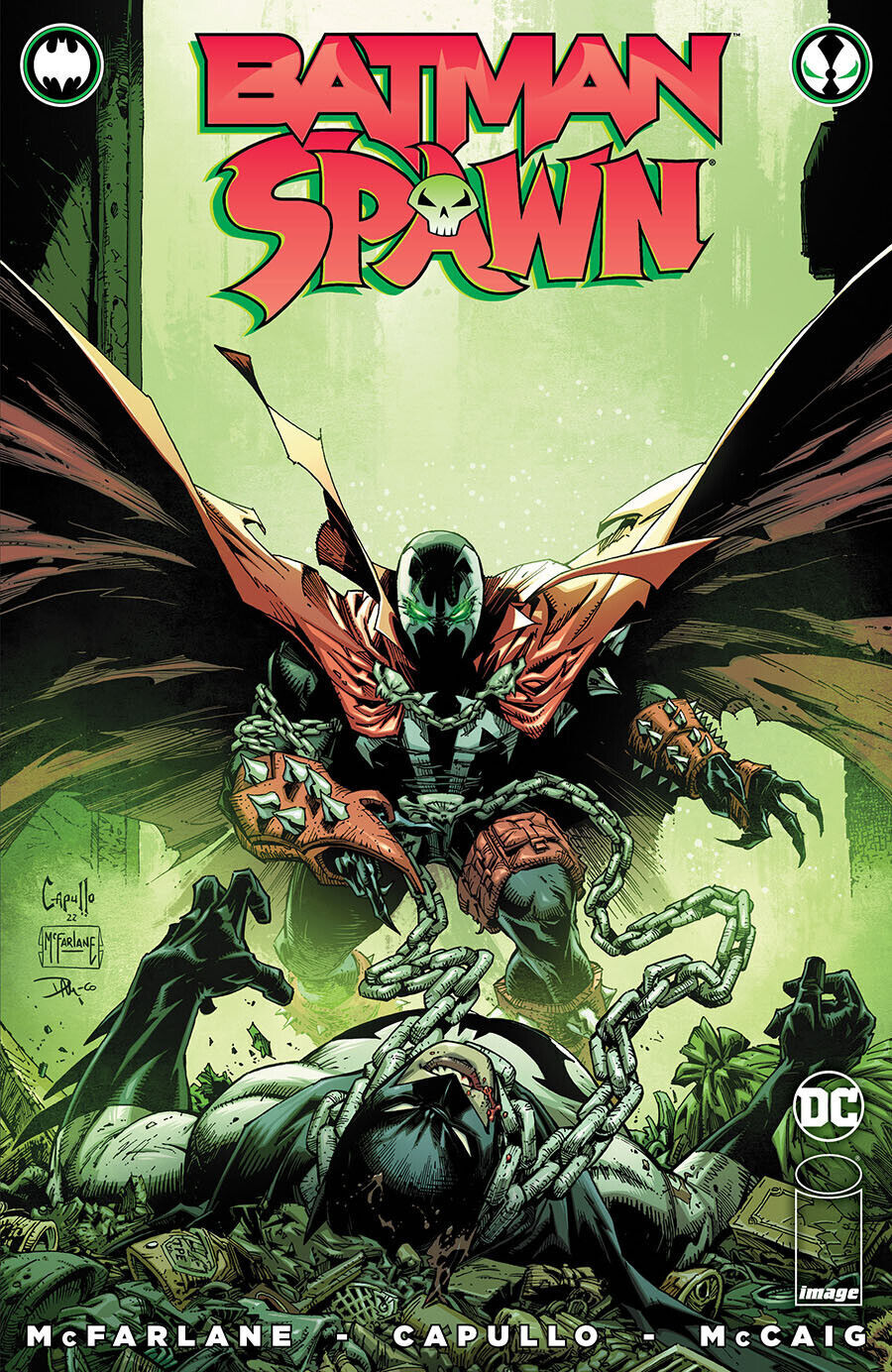 Batman Spawn 1 Capullo Recolored Variant | Comic Books - Modern Age ...