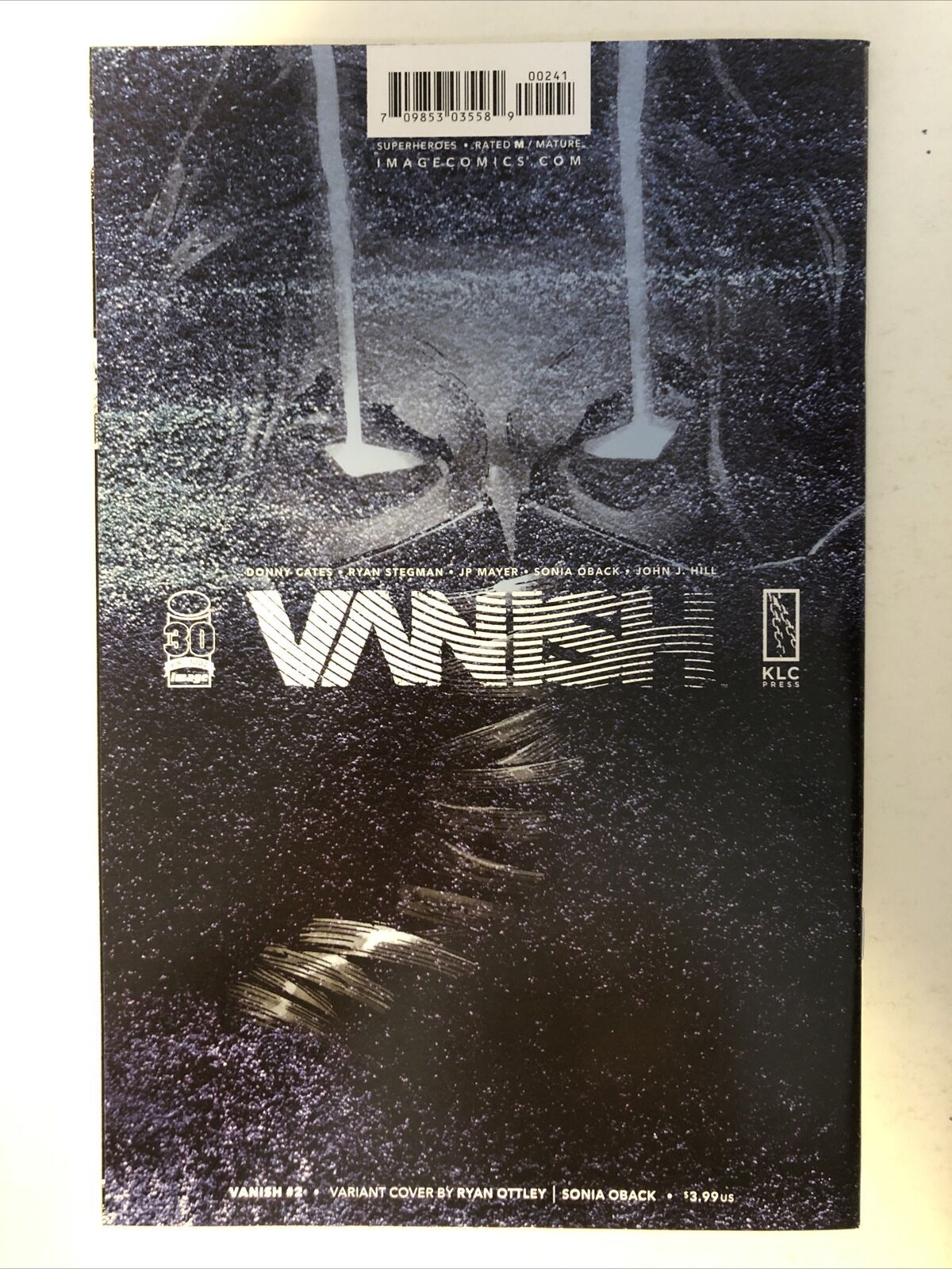 Vanish (2022) #2 (NM) 1:10 Variant Cover Ottley Virgin | Image Comics ...