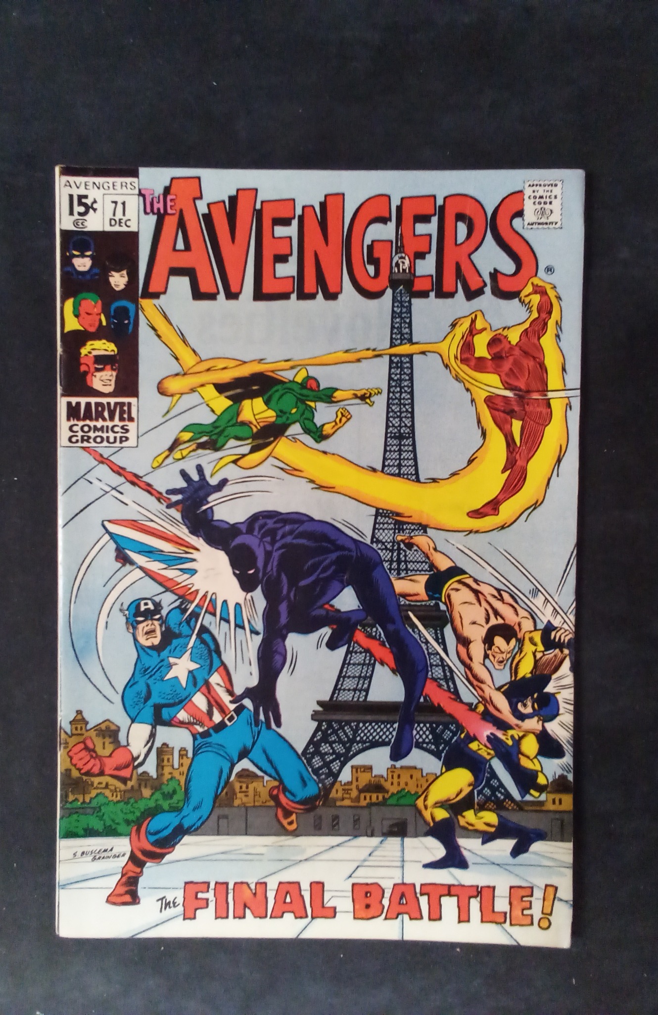 The Avengers #71 (1969) | Comic Books - Silver Age, Marvel / HipComic