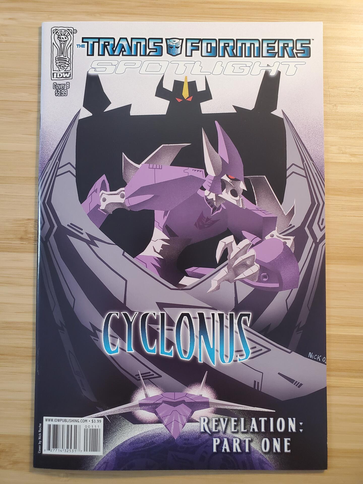 Transformers Spotlight: Cyclones (2008) Cover B IDW | Comic Books ...
