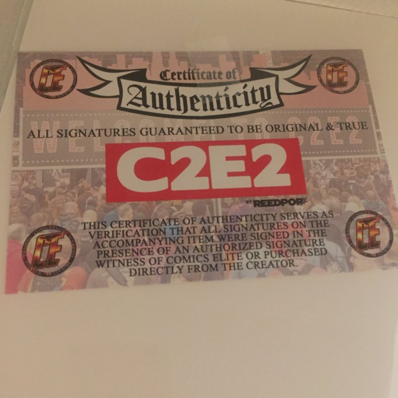 2022 C2E2 Exclusive Black Ops Power Hour Naughty Variant Signed by Bill ...