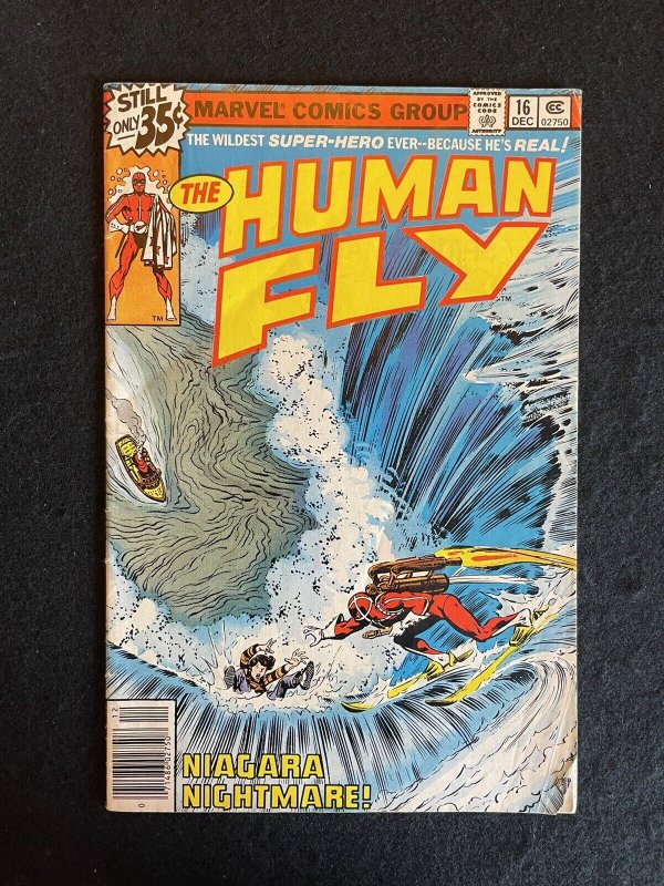 The Human Fly #16 (1979) "Niagara Nightmare" - Bronze Marvel Comics ...