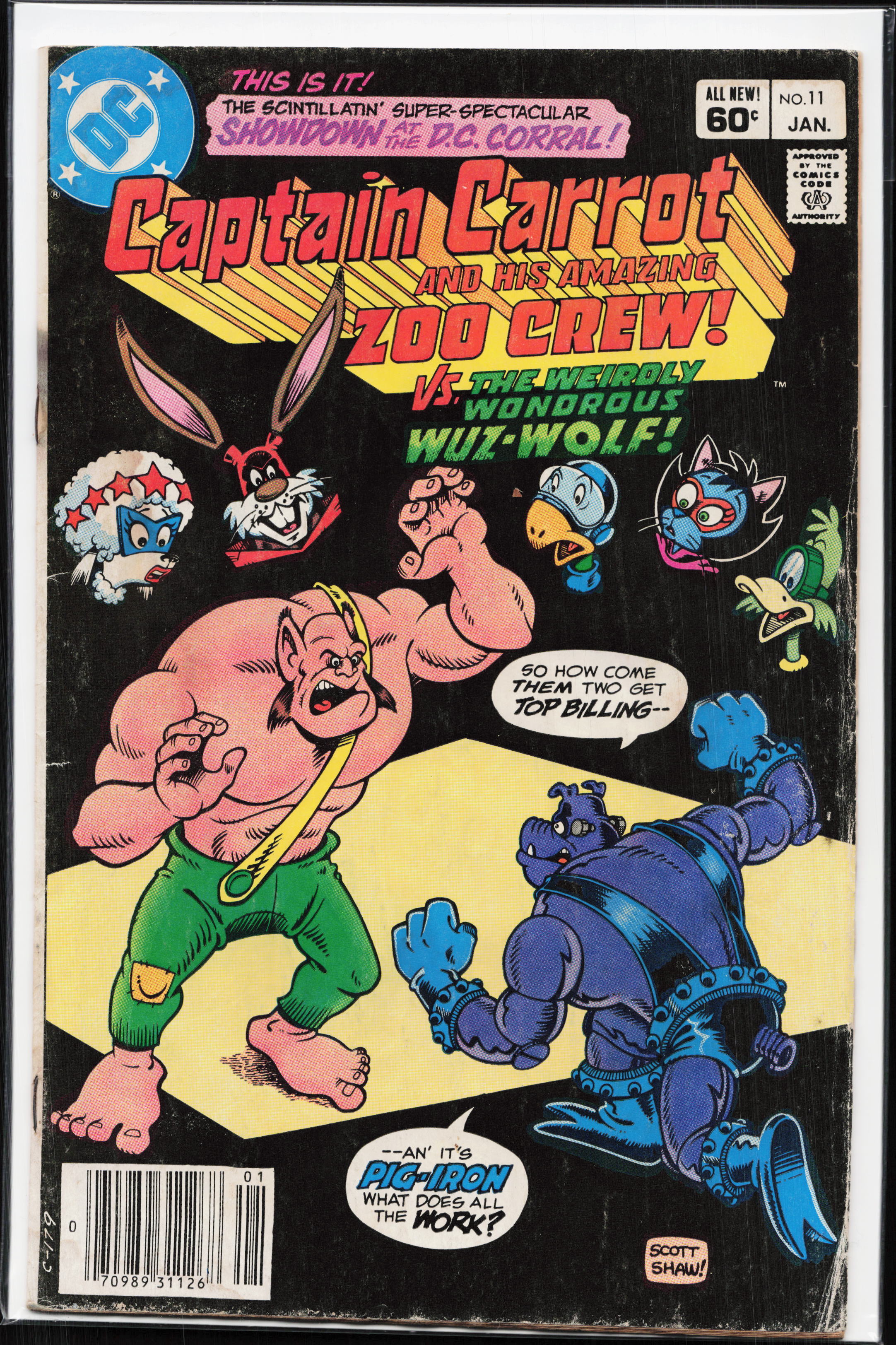 Captain Carrot and His Amazing Zoo Crew #11 (1983) Captain Carrot ...