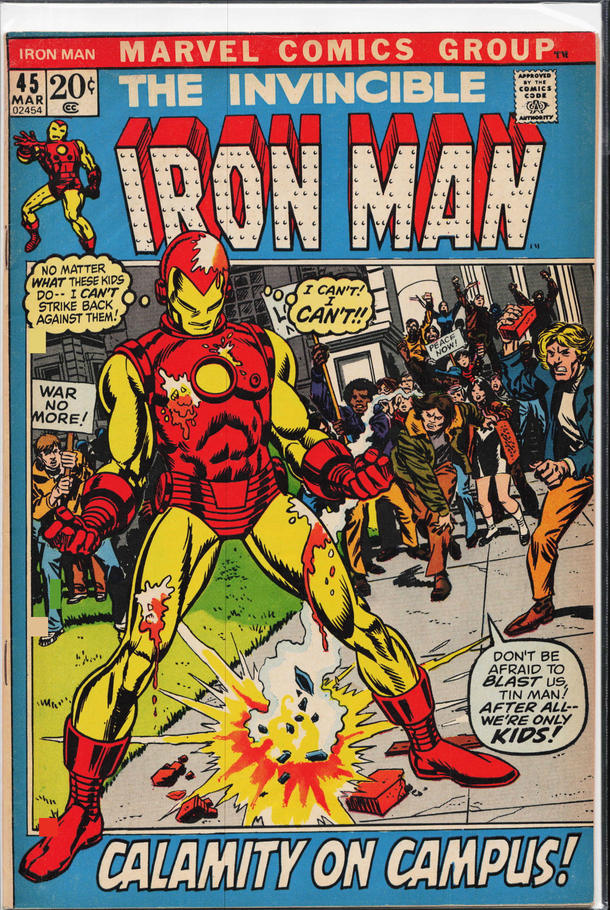 Iron Man #45 (1972) Iron Man | Comic Books - Bronze Age, Marvel, Iron ...