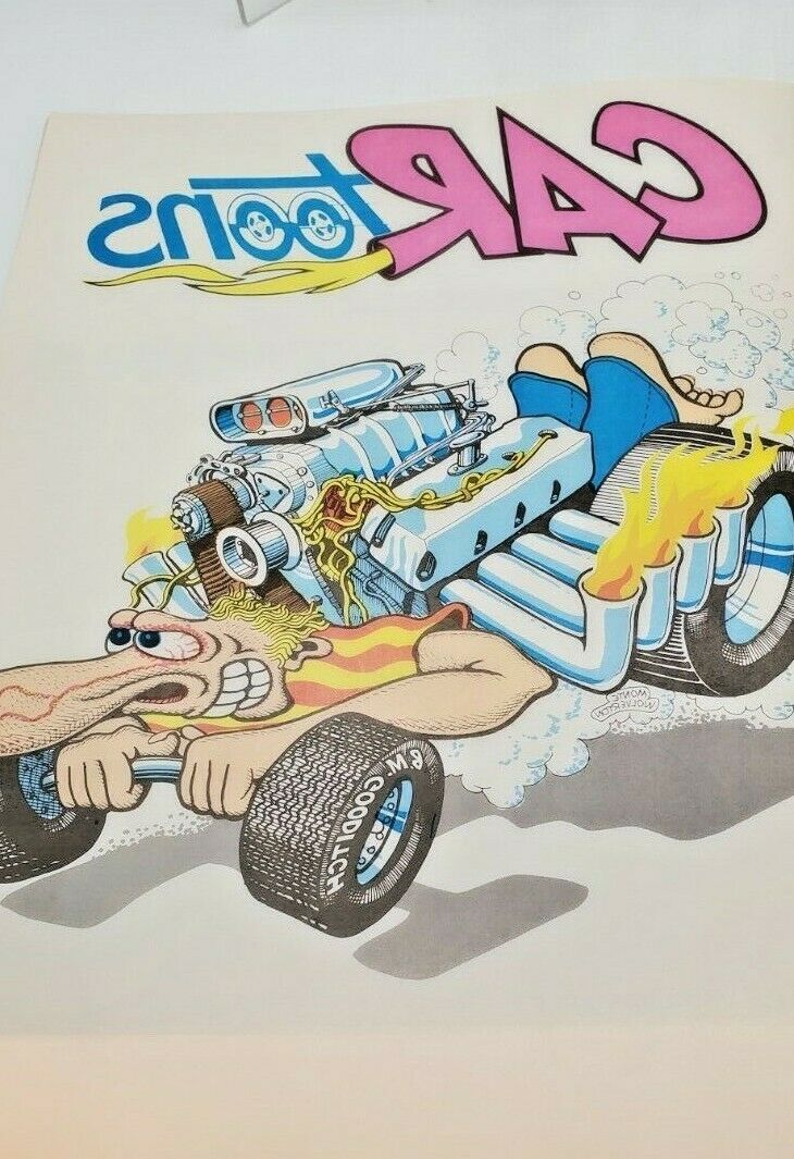 CARtoons Magazine September 1979 w/ Iron ons, Cartoons for the car ...