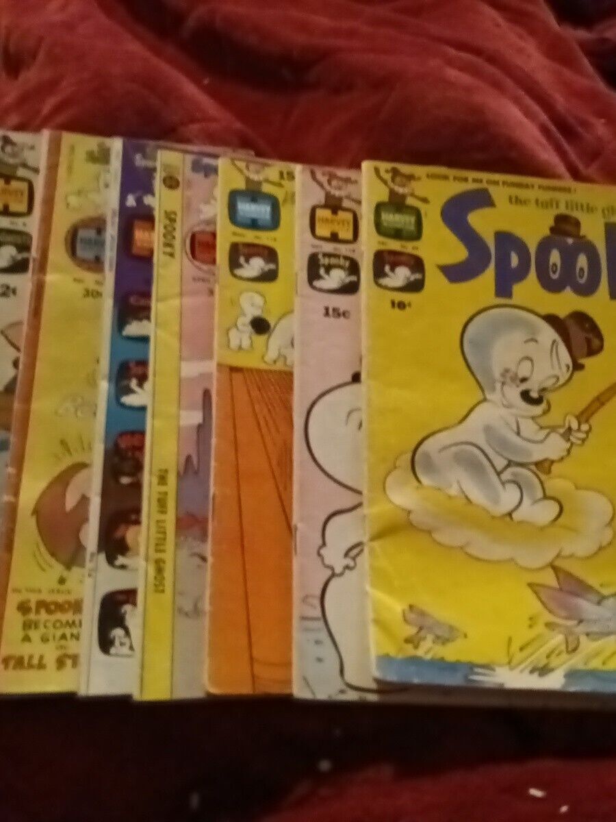 Spooky 8 Issue Silver Bronze Age Harvey Comics Run Set Collection Lot ...