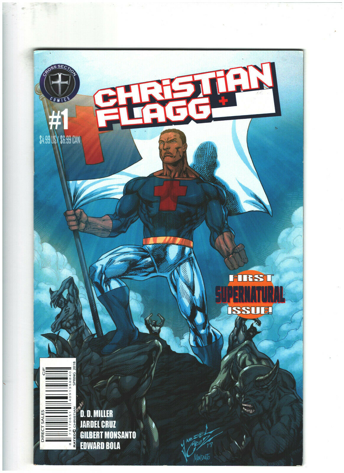 Christian Flagg #1 VF 8.0 Cross Section Comics 2018 | Comic Books ...