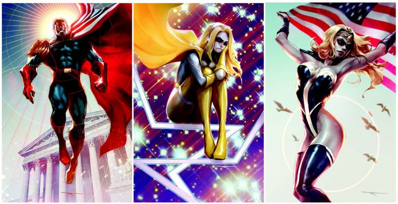 The Boys #7 Marvel 2022. SDCC Ivan Tao Homelander Starlight Queen Maeve ...