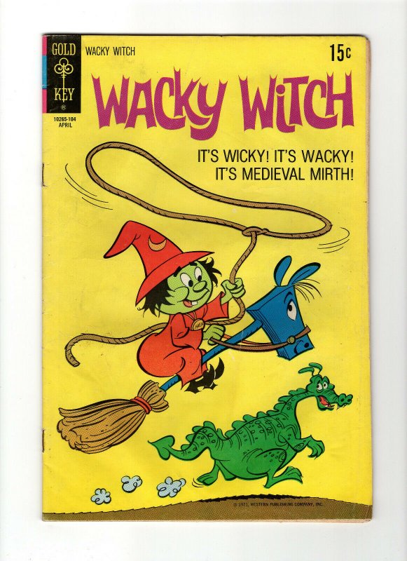 Wacky Witch #2 (Gold Key Comics, 1971) | Comic Books - Bronze Age, Gold ...