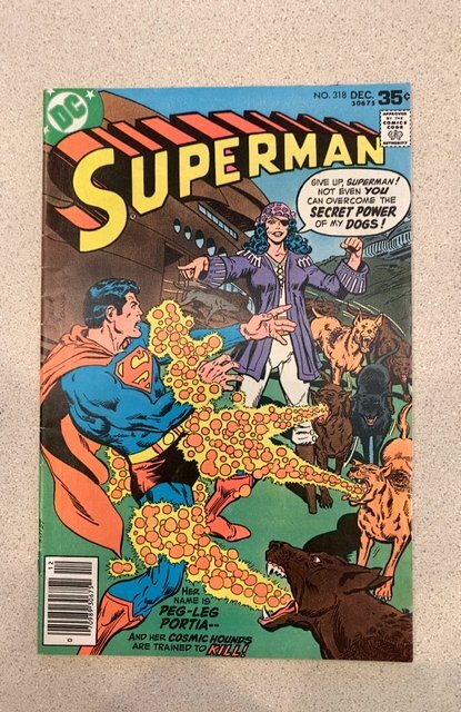 Superman #318 (1977) Rich Buckler Cover Martin Pasko Story Curt Swan ...