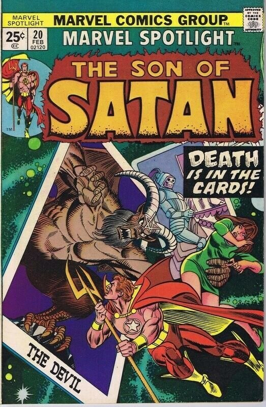 Marvel Spotlight #20 ORIGINAL Vintage 1975 Marvel Comics Son of Satan ...