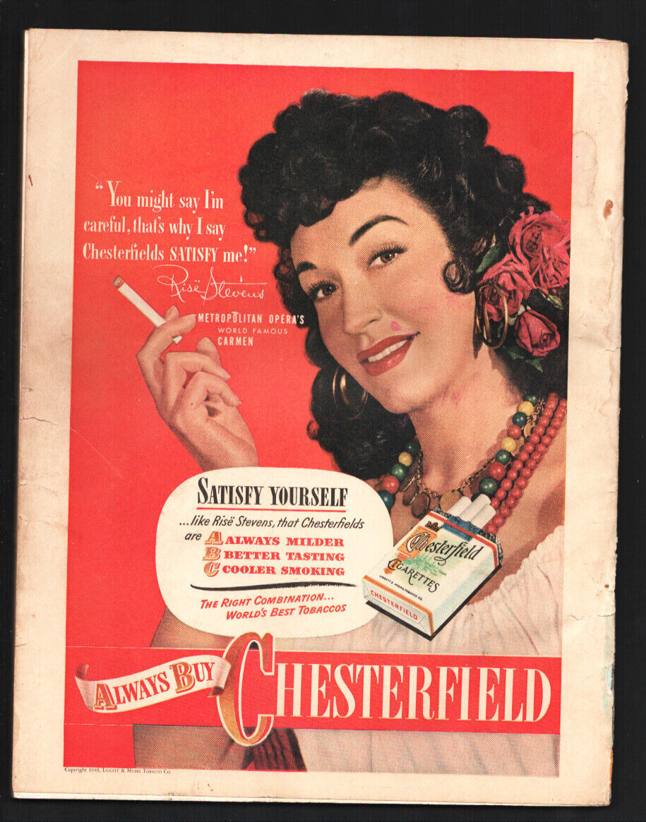 True Story 2/1948-Macfadden-George Harrell photo cover-"The Satan in Me ...