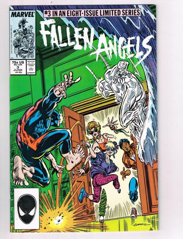 Fallen Angels #3 Marvel Comic Book New Mutants X-Men Warlock Sunspot ...