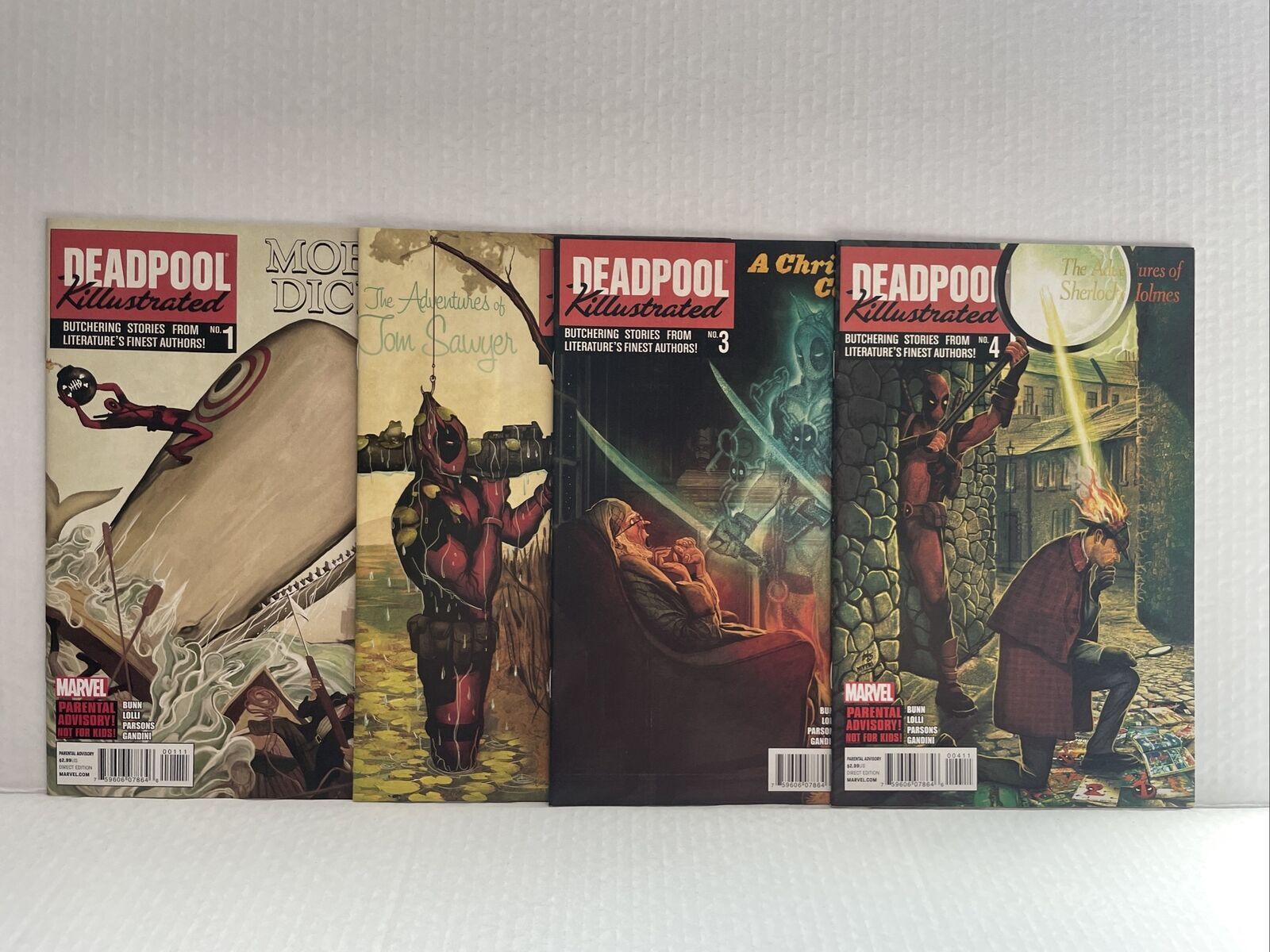 Deadpool Killustrated #1 2 3 4 Complete Series | Comic Books - Modern ...