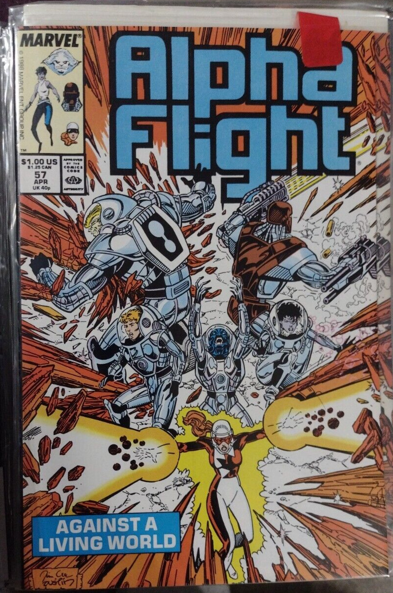 alpha flight # 57 1988 marvel DISNEY JIM LEE canadian heroes | Comic Books - Copper Age, Marvel ...