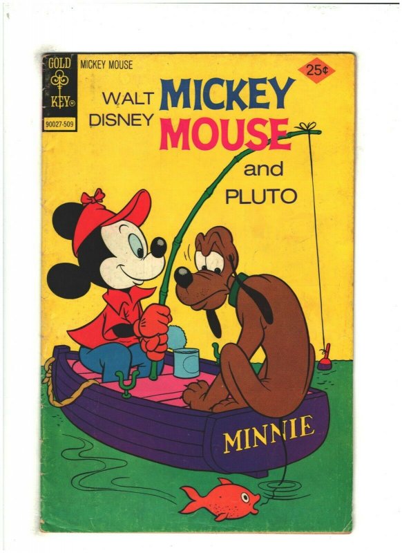 Walt Disney Mickey Mouse and Pluto #158 VG 4.0 Gold Key Comics 1975 ...