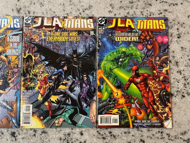 JLA The Titans Complete DC Comics LTD Series # 1 2 3 Batman Superman 19 ...
