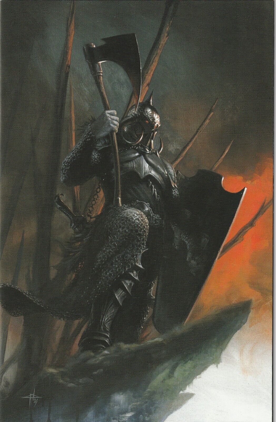 Frank Frazetta's Death Dealer # 1 Variant 1:30 Virgin Cover NM Opus [H5 ...