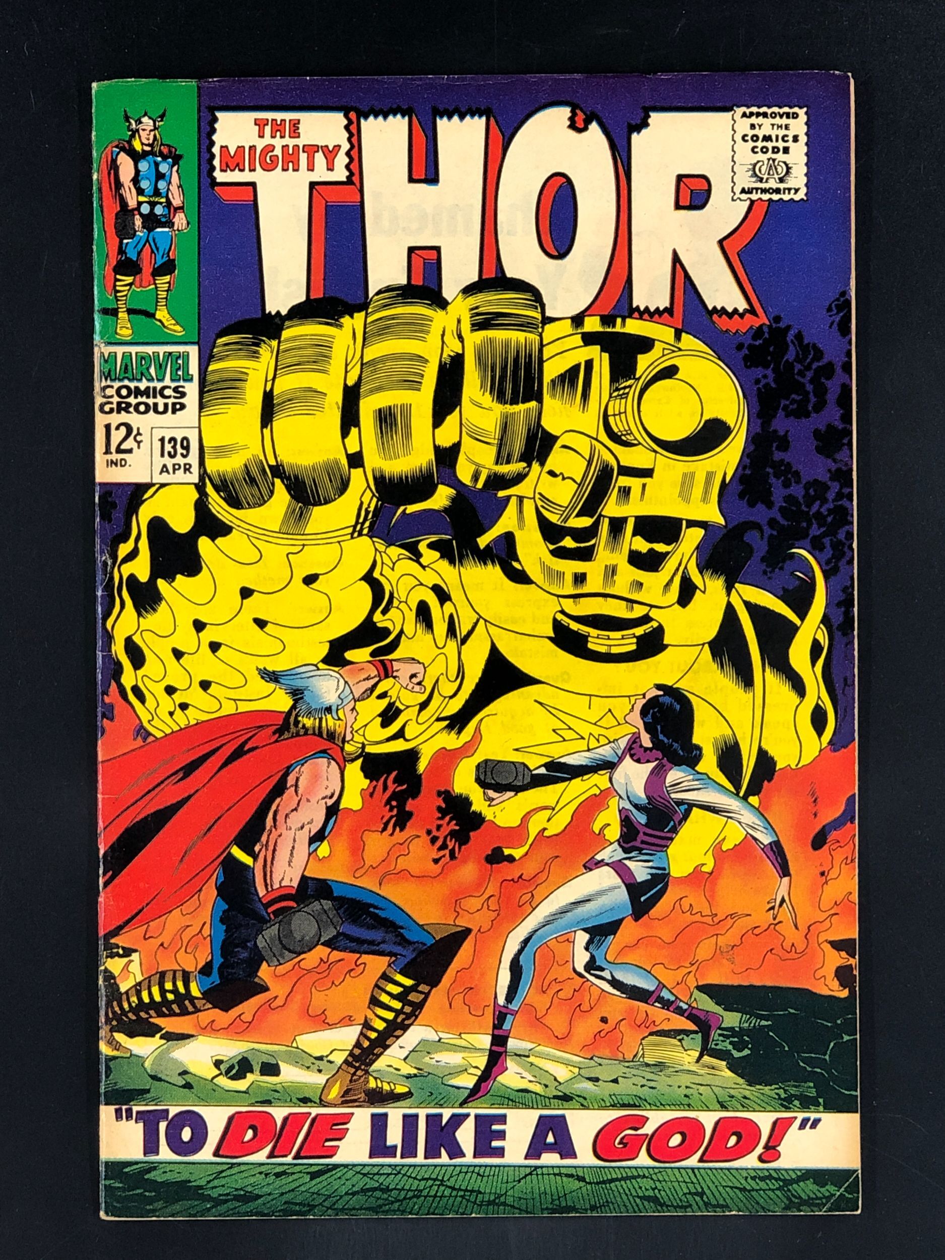 Thor #139 (1967) 1st Cover Appearance of Sif | Comic Books - Silver Age ...