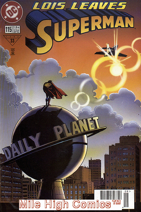 SUPERMAN (1986 Series) (#0-226, #650-714) (DC) #115 NEWSSTAND Good ...
