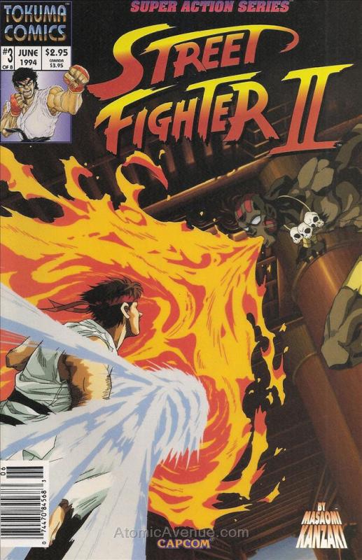 Street Fighter II (Tokuma Shoten) #3 FN ; Tokuma Shoten | Comic Books ...