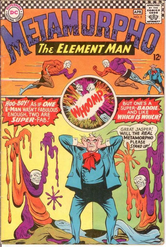 Metamorpho 5 VG April 1966 Comics Book | Comic Books - Silver Age, DC ...