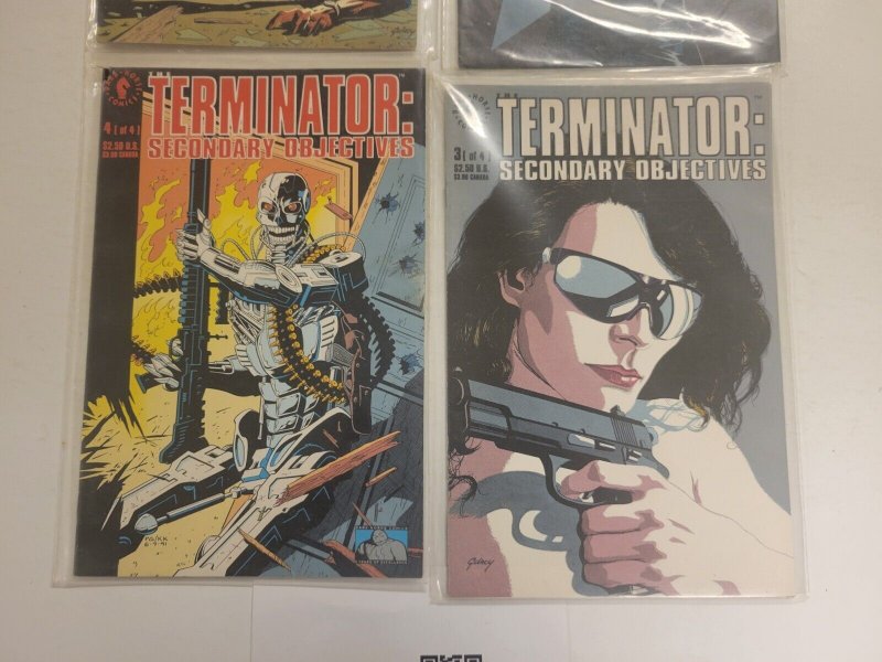 4 Terminator Secondary Objectives Dark Horse Comic Books #1 2 3 4 ...