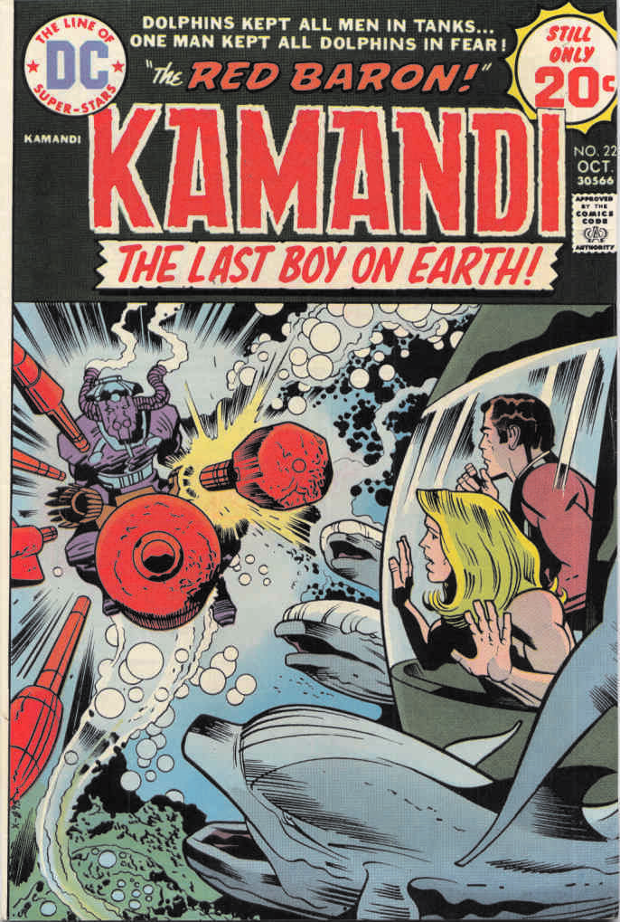 Kamandi, the Last Boy on Earth #22 VG ; DC | low grade comic Jack Kirby ...