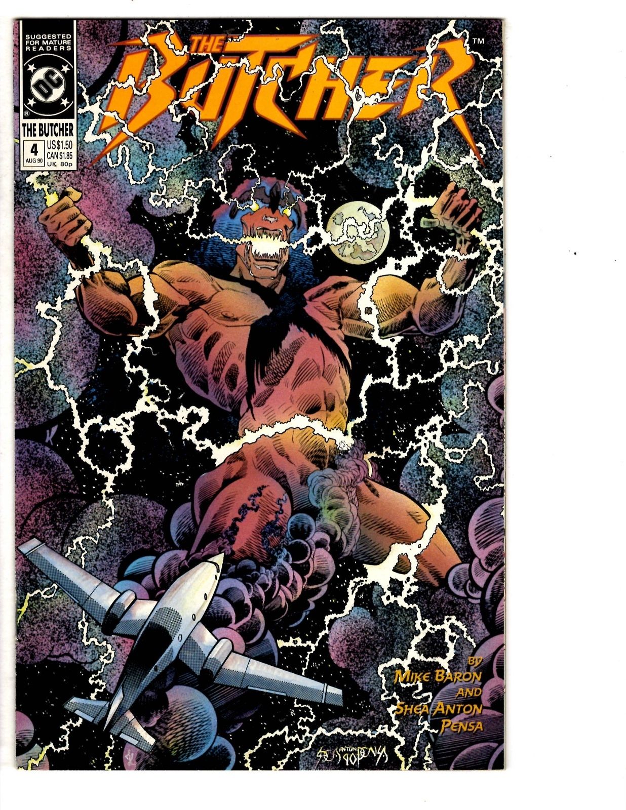 5 The Butcher DC Comic Books # 1 2 3 4 5 Limited Series Mike Baron ...