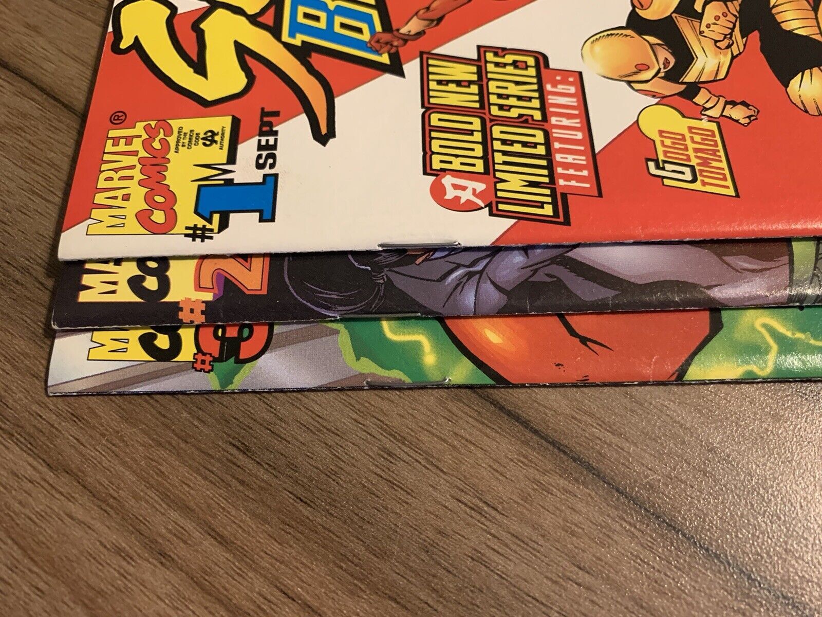 SUNFIRE AND BIG HERO 6 NM #1-3 Silver Samurai Hiro Baymax FULL set 1998 ...