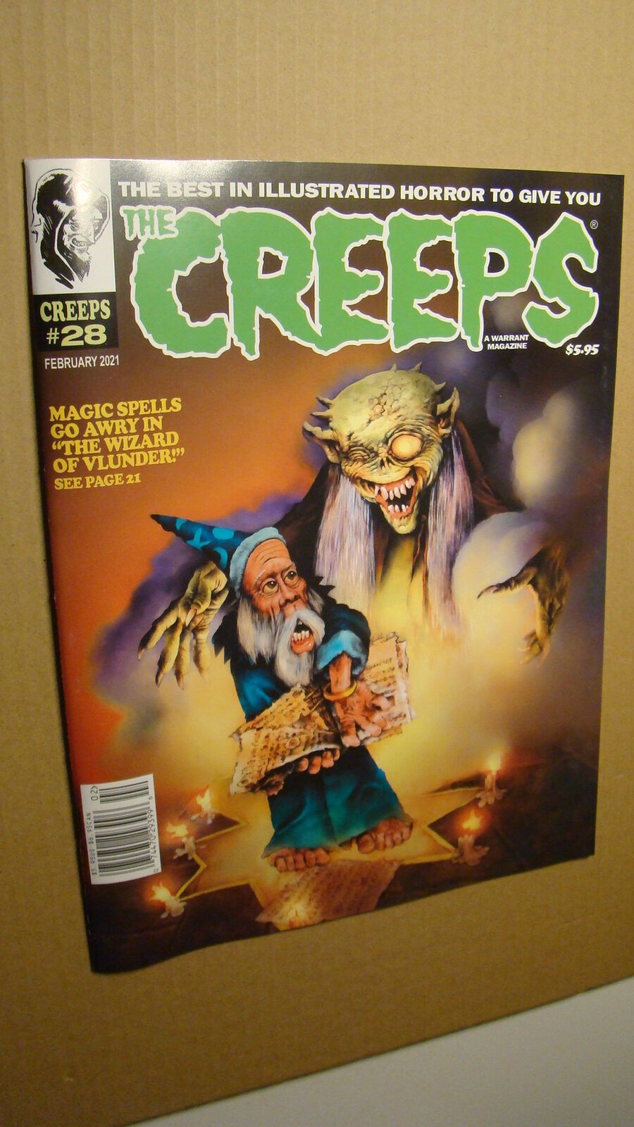 Creeps 28 *NM/MT 9.8* Warren Creepy Eerie Vampirella Corben ART | Comic ...