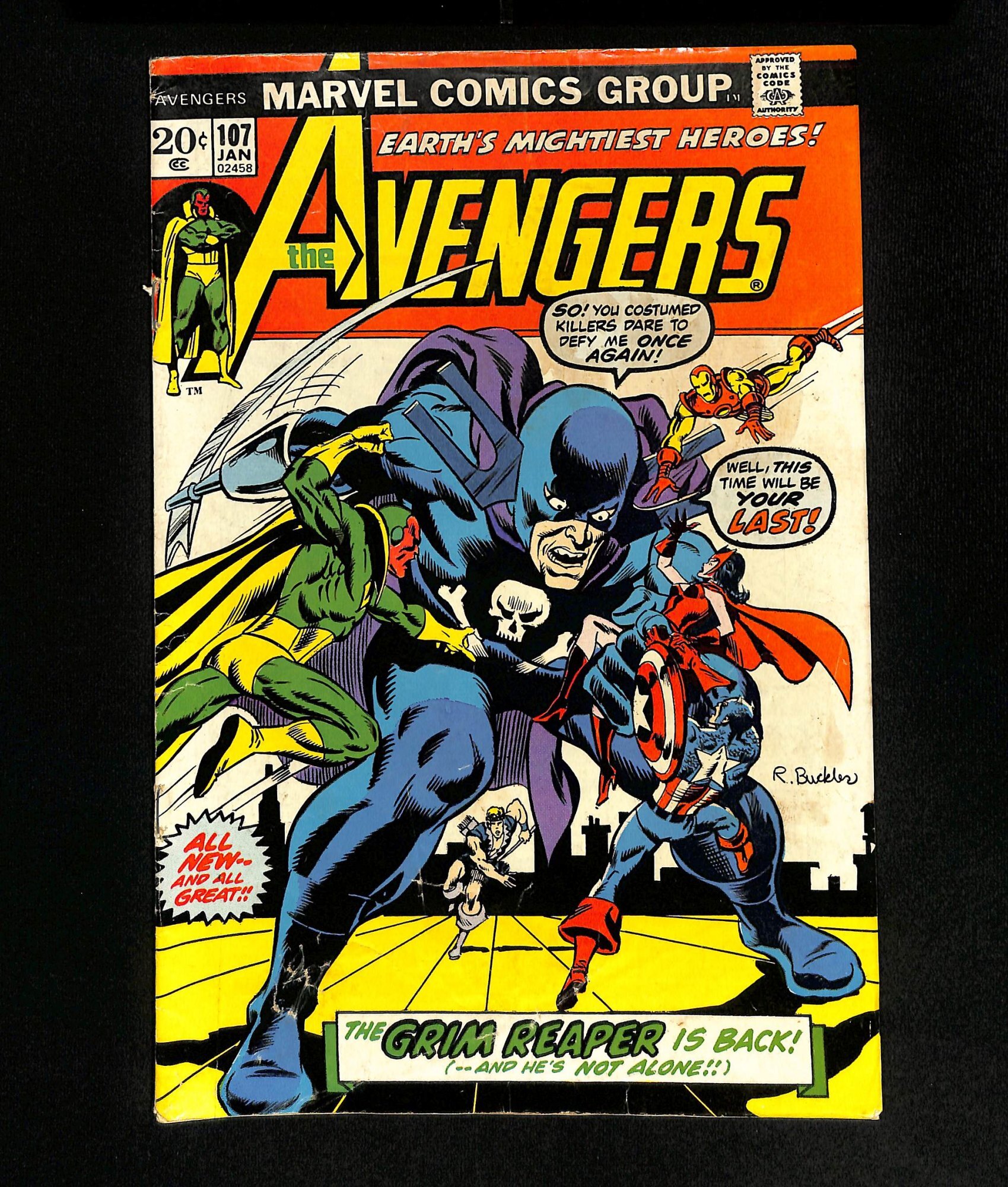 Avengers #107 | Comic Books - Bronze Age, Marvel, Avengers, Superhero ...