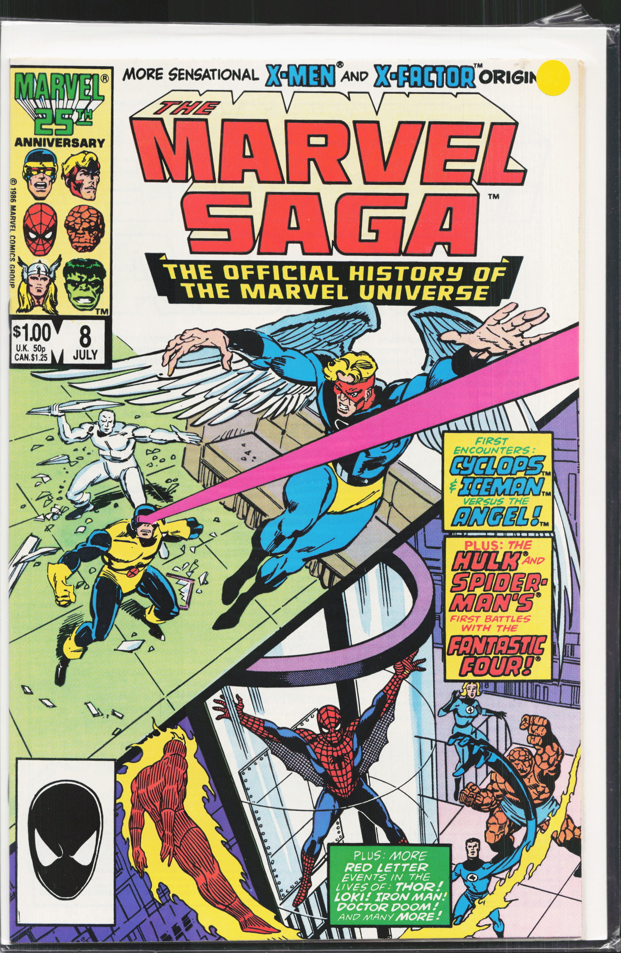 The Marvel Saga The Official History of the Marvel Universe #8 (1986 ...