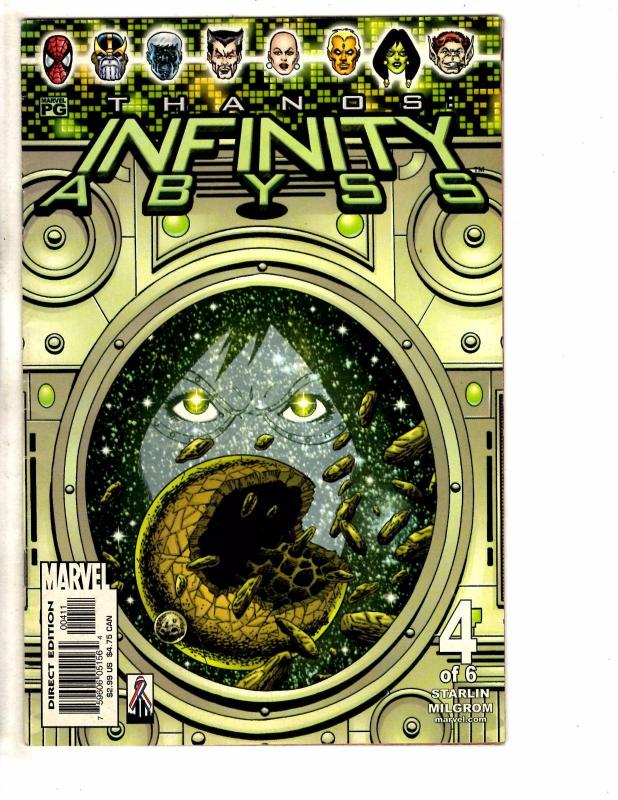 7 Marvel Comics Infinity Abyss # 1 2 3 4 + Avengers Celestial Quest # 4 ...