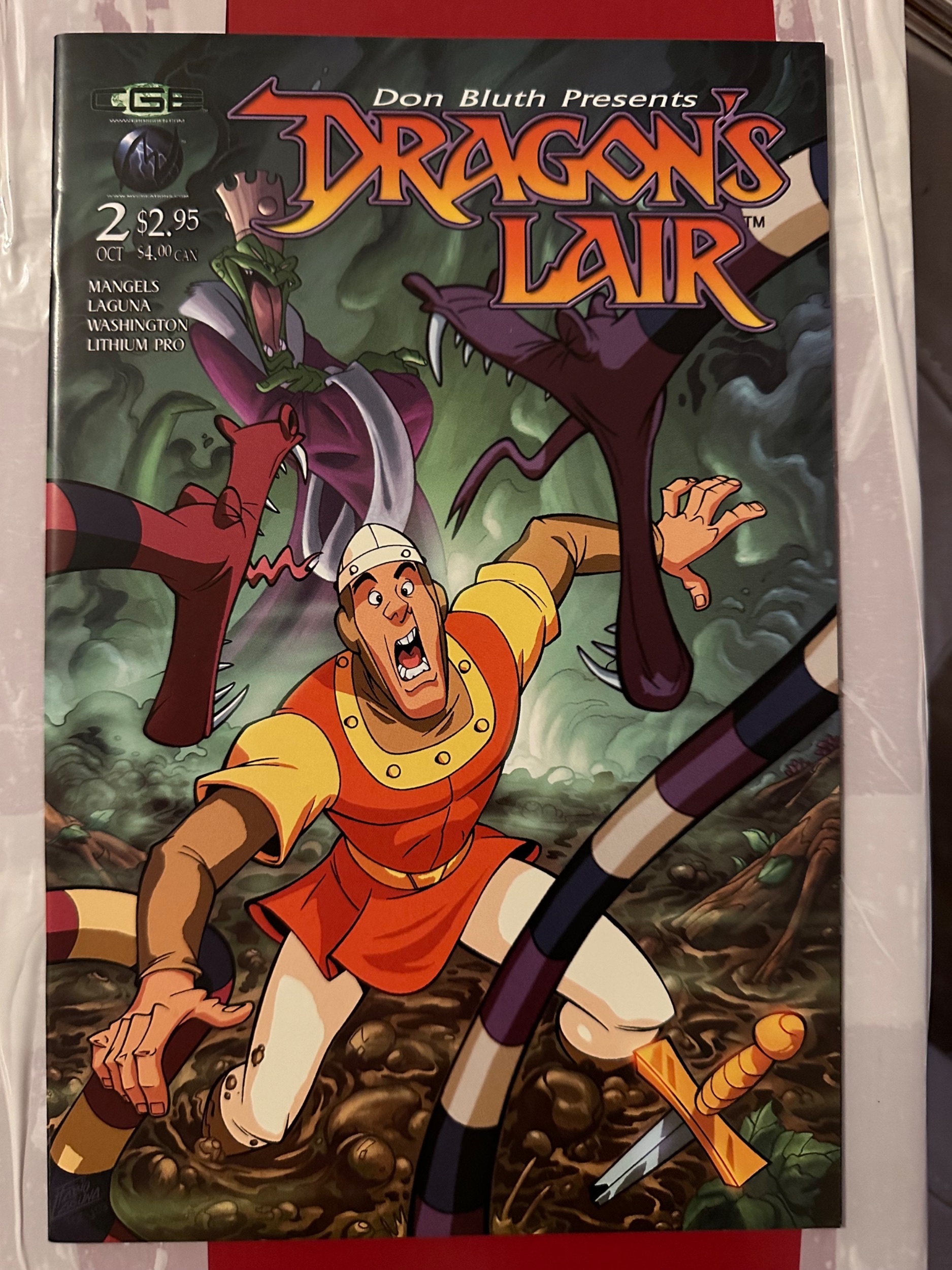 Dragon's Lair #2 NM/NM- Crossgen Ryan Reynolds Movie (2003) | Comic ...