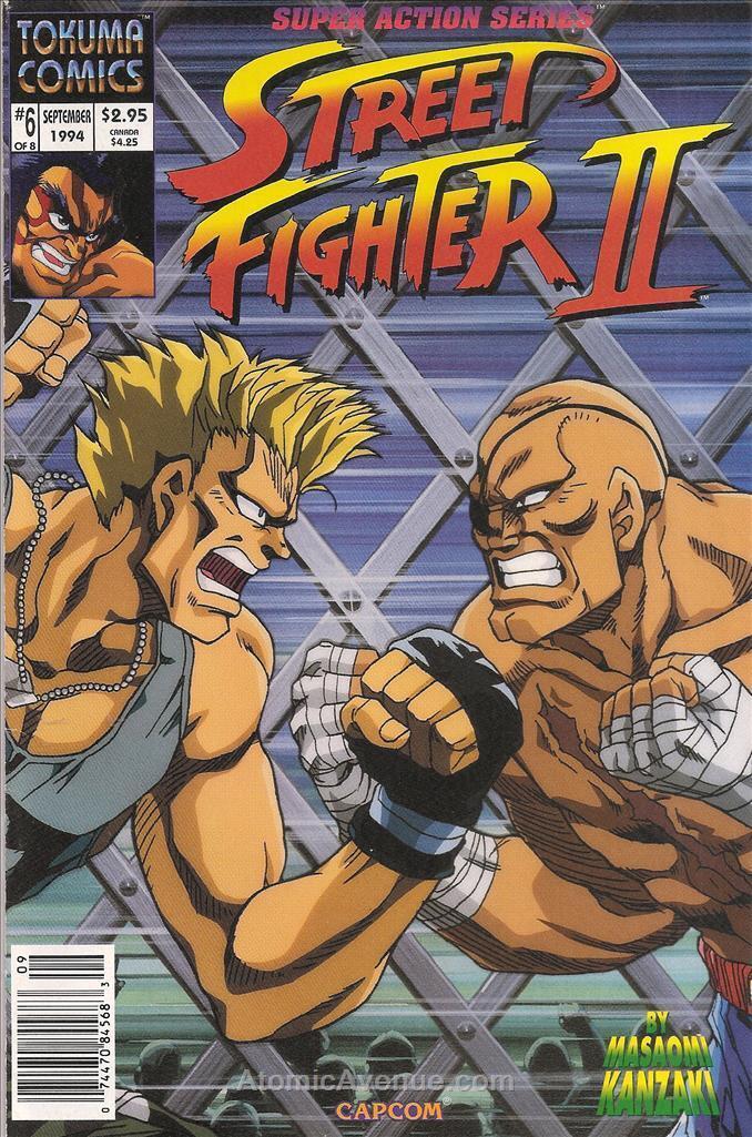 Street Fighter II (Tokuma Shoten) #6 VG; Tokuma Shoten | low grade ...