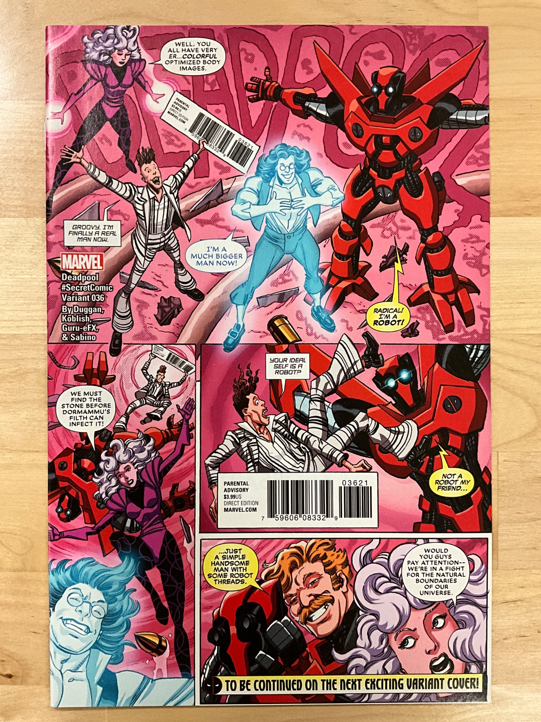 Deadpool #36 Cover B Koblish secret Comic cover | Comic Books - Modern ...