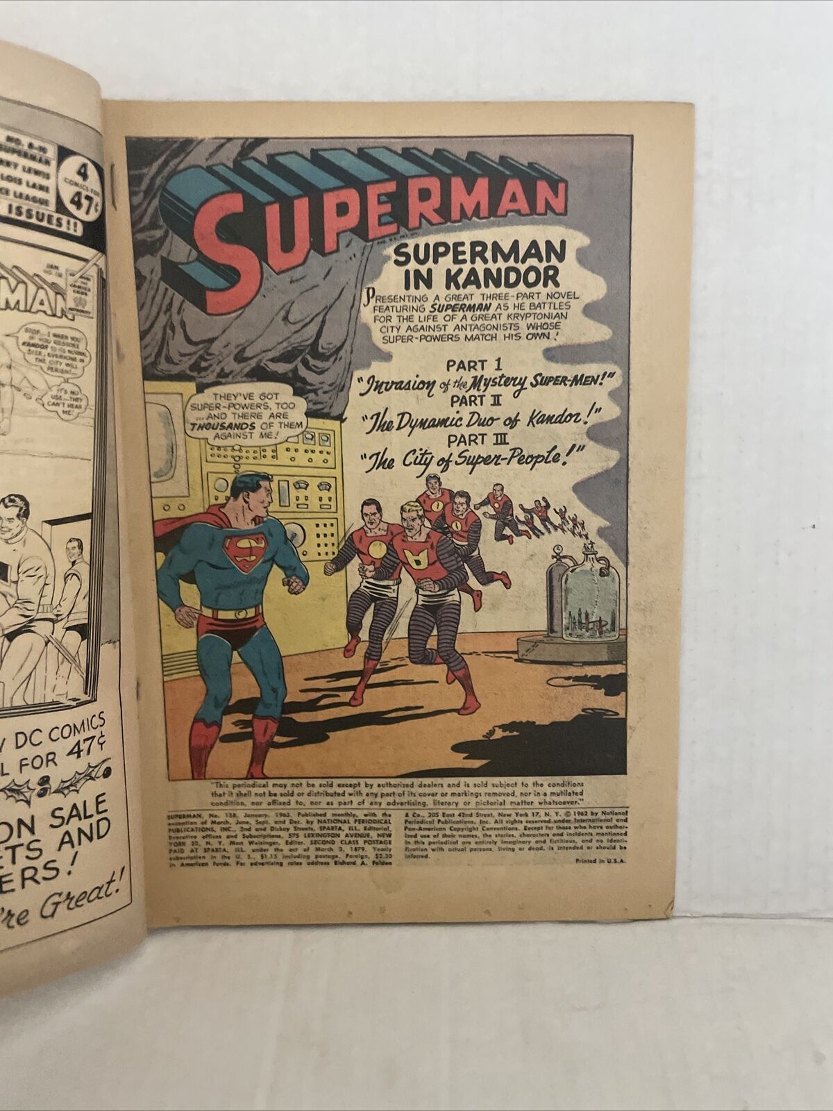 Superman #158 | Comic Books - Silver Age, DC Comics, Superman ...