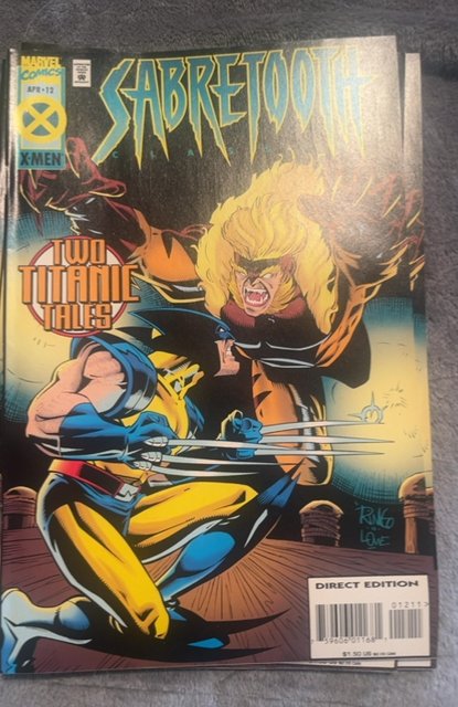 Sabretooth Classic #12 (1995) Sabretooth | Comic Books - Modern Age ...