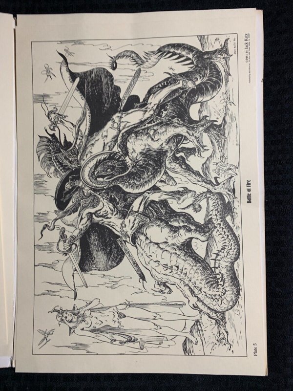 1981 THE FIRST KINGDOM 11.5x17" Portfolio by Jack Katz SIGNED #223/999 ...