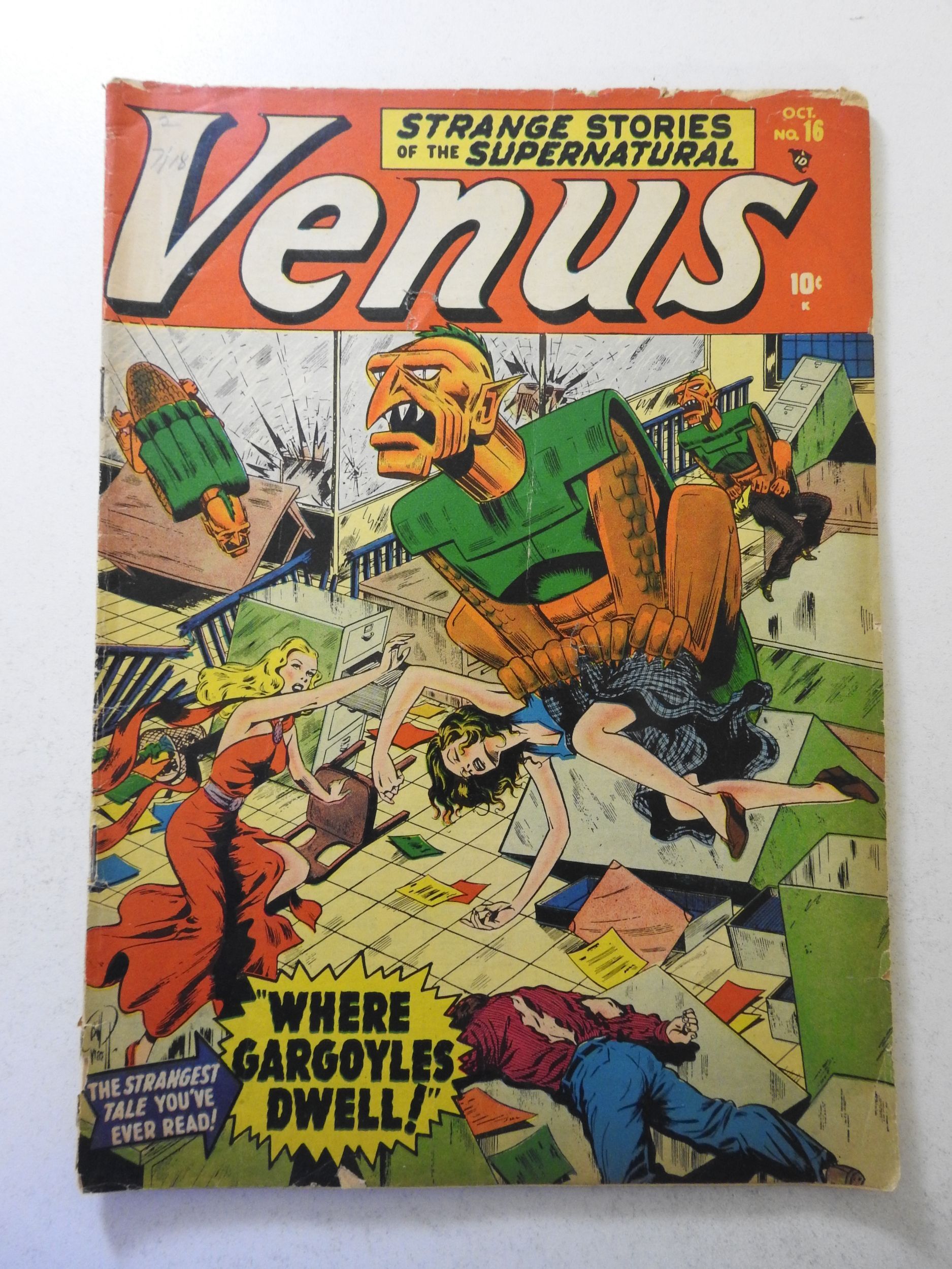 Venus (1951) #16 GD/VG Condition 1 1/2 in cumulative spine split ...
