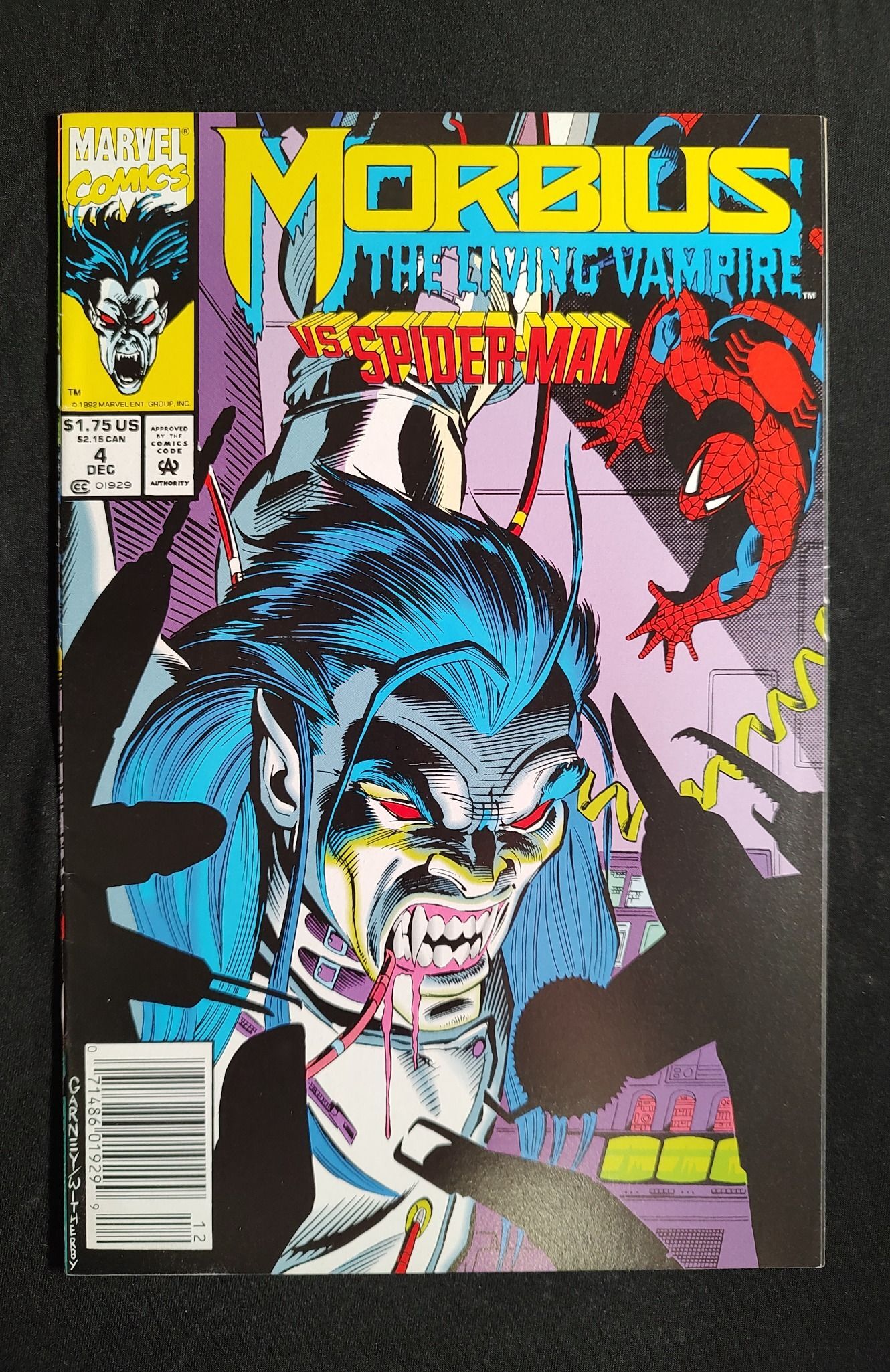 Morbius: The Living Vampire #4 Newsstand Edition (1992) | Comic Books ...